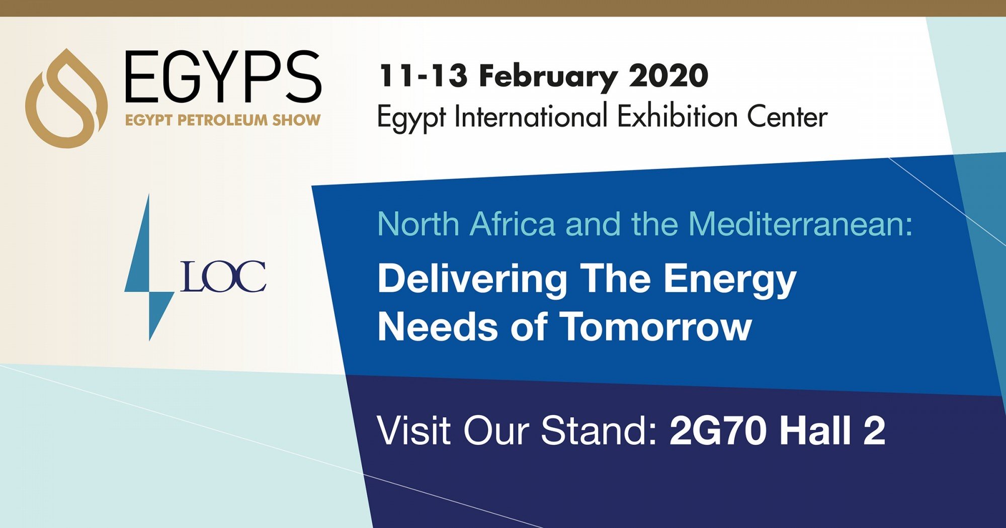 LOC Egypt Exhibiting at EGYPS 2020 - ABL