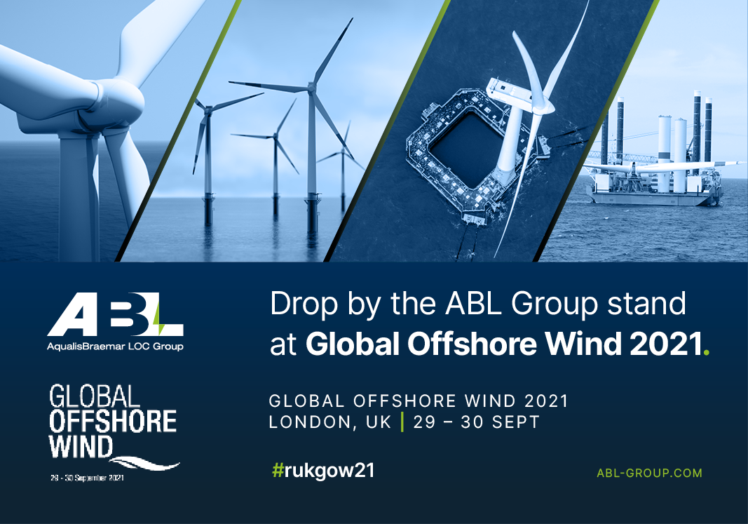 Visit ABL Group Renewables at Global Offshore Wind 2021 - ABL