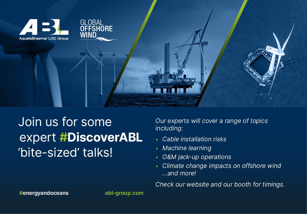 Discover ABL Renewables' Booth Bites, Stand 148, GOW21 - ABL