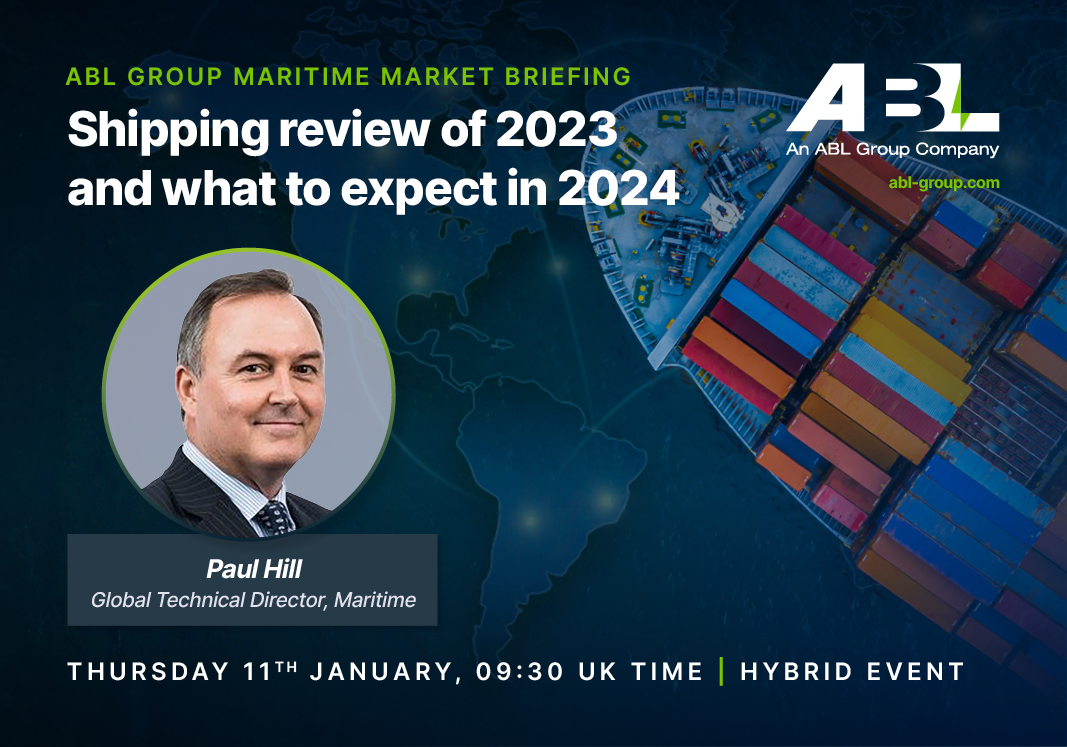 ABL January Maritime Mkt Briefing | Shipping review of 2023 and what to ...