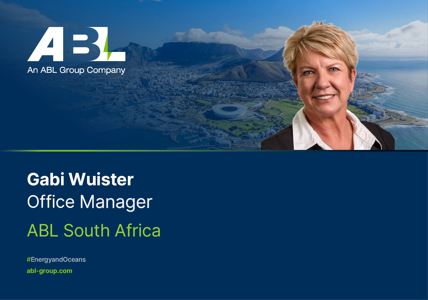 Meet Gabi Wuister, Office Manager, ABL South Africa - ABL